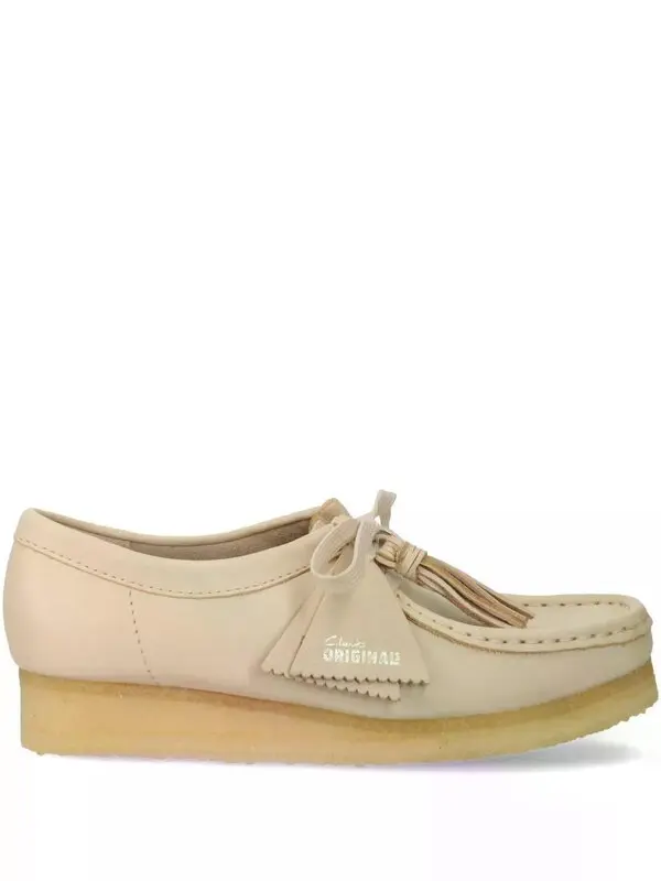 Clarks Wallabee Leather Loafers - Neutrals