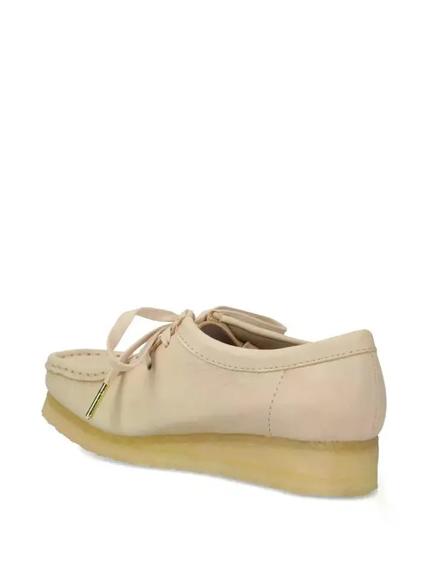 Clarks Wallabee Leather Loafers - Neutrals