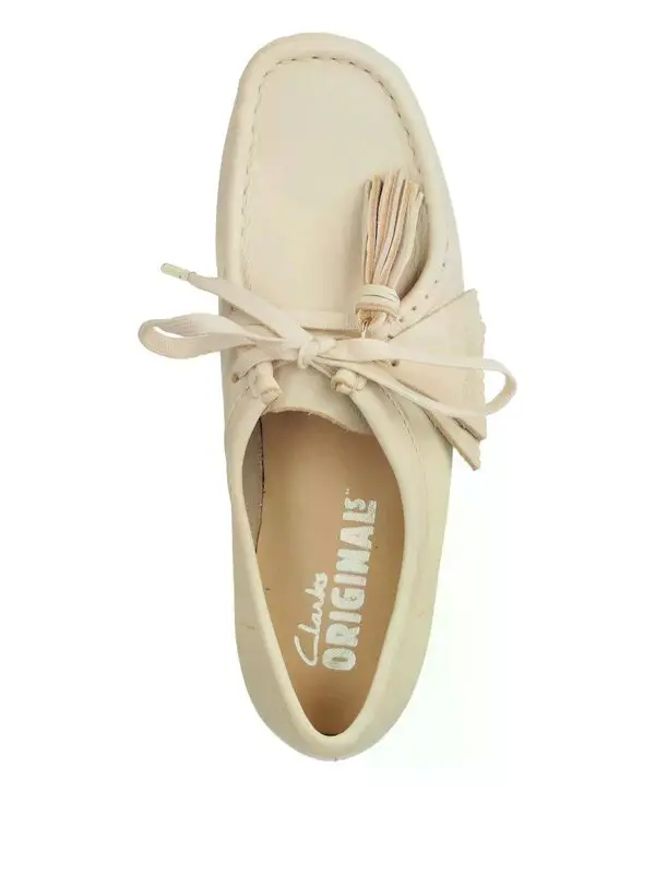 Clarks Wallabee Leather Loafers - Neutrals