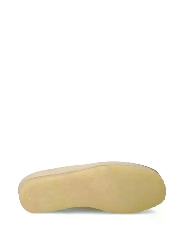 Clarks Wallabee Leather Loafers - Neutrals