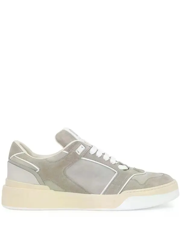 Dolce & Gabbana Roma Suede Sneakers - Grey