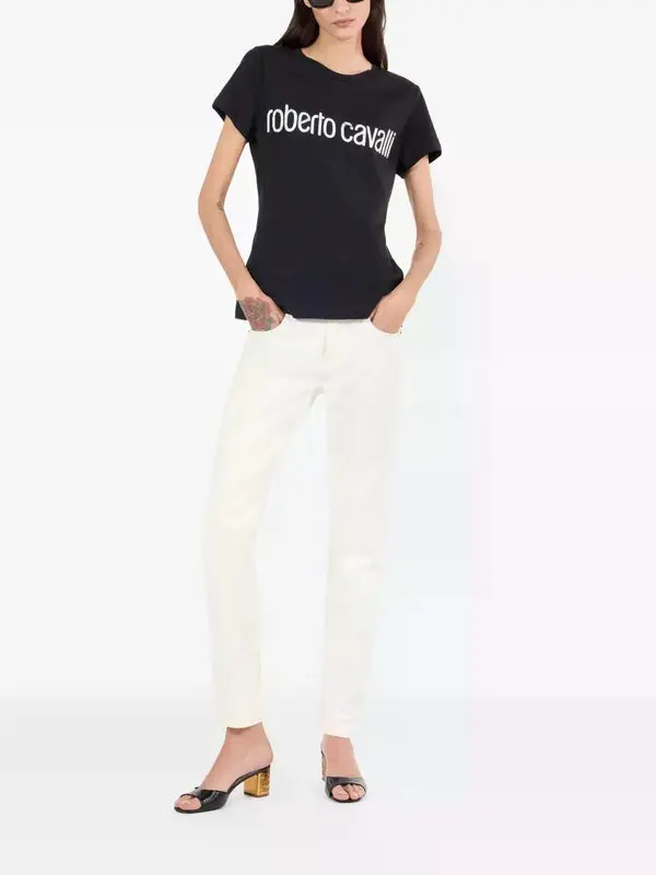 Roberto Cavalli Python-print Jeans