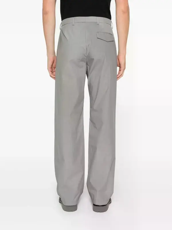 RIER Waxed Poplin Trousers