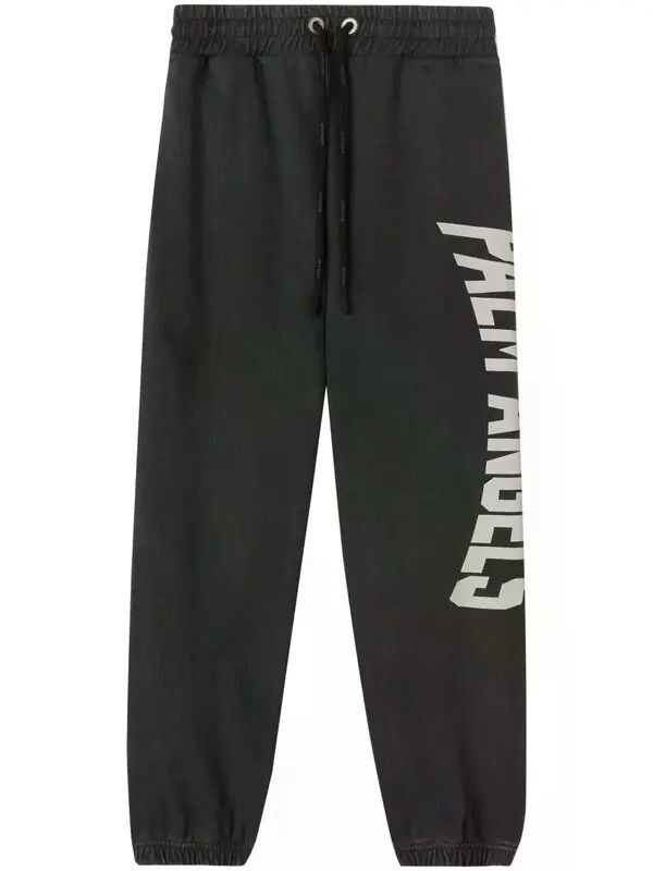 Palm Angels City Washed-effect Track Pants