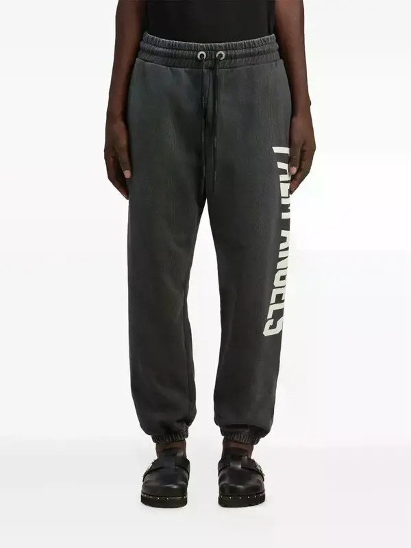 Palm Angels City Washed-effect Track Pants