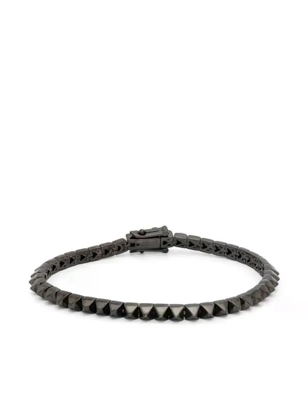 Eddie Borgo Pyramid Tennis Bracelet - Grey