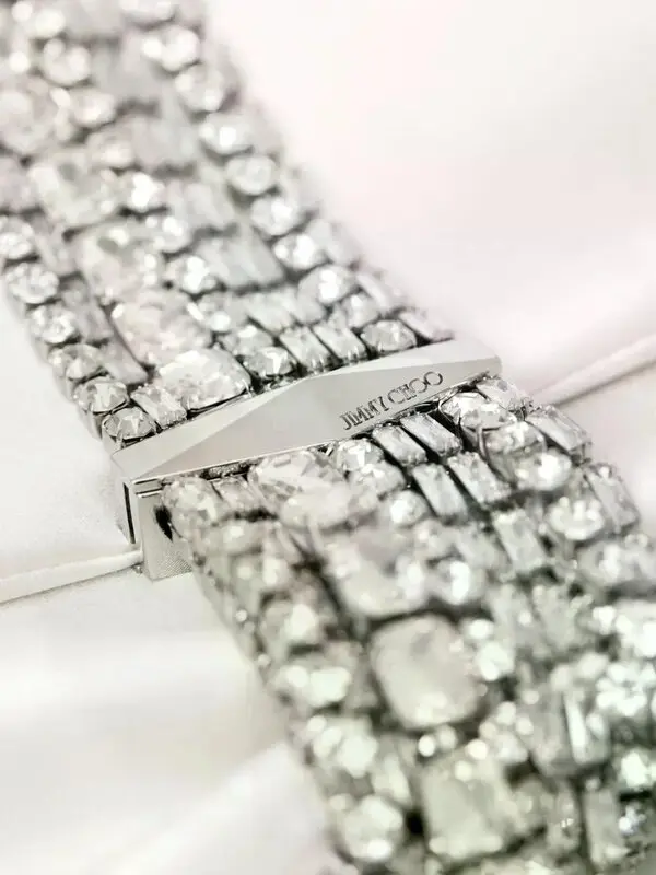 JIMMY CHOO Zandra Clutch - White