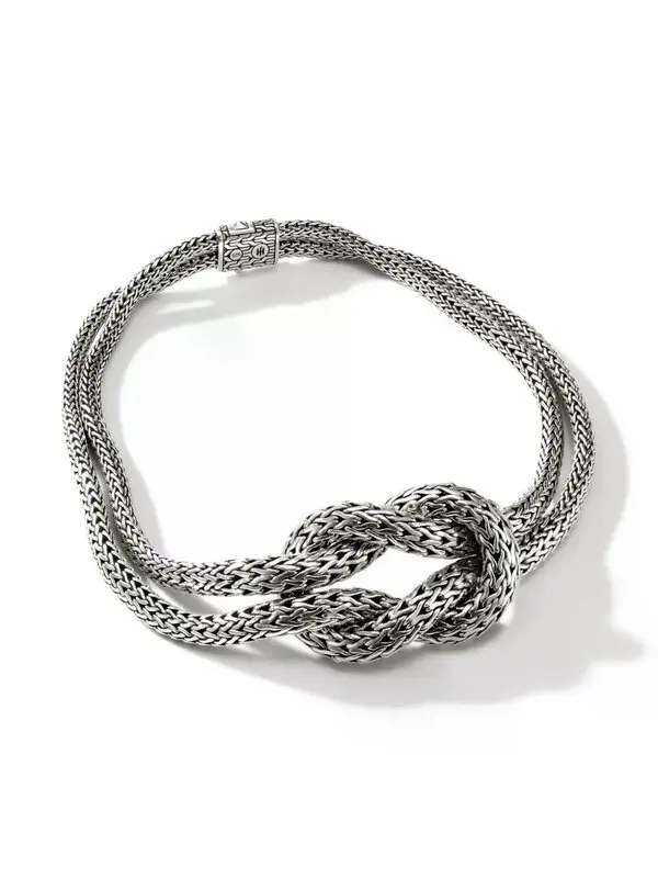 John Hardy Sterling Love Knot Necklace