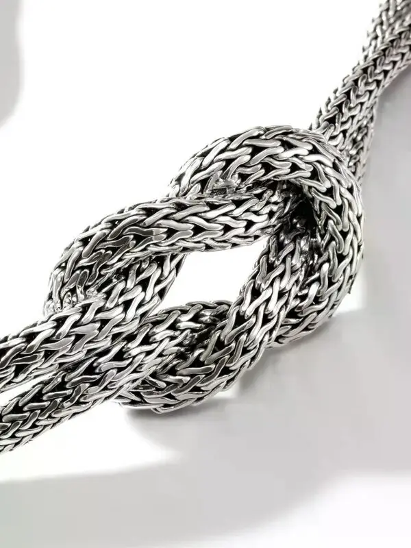 John Hardy Sterling Love Knot Necklace