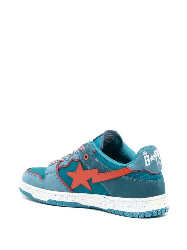 A BATHING APE Sk8 Sta Panelled Sneakers