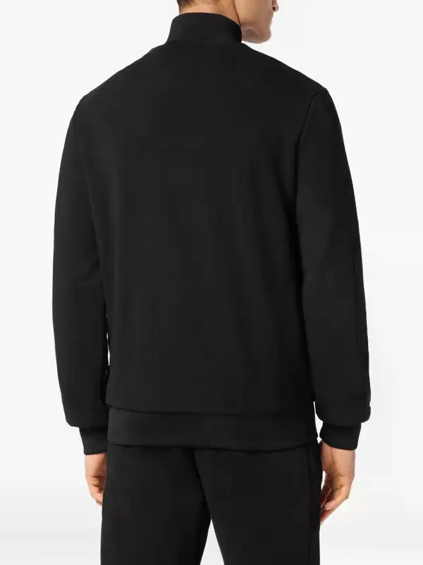Philipp Plein Skull-embellished Bomber Jacket - Black