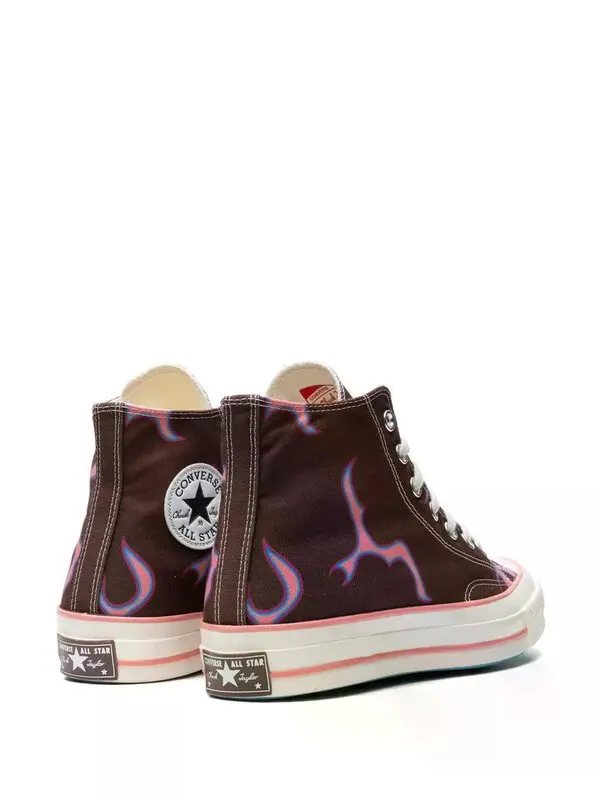 CONVERSE X Golf Le Fleur Chuck 70 Hi 'flames' High Top Sneakers