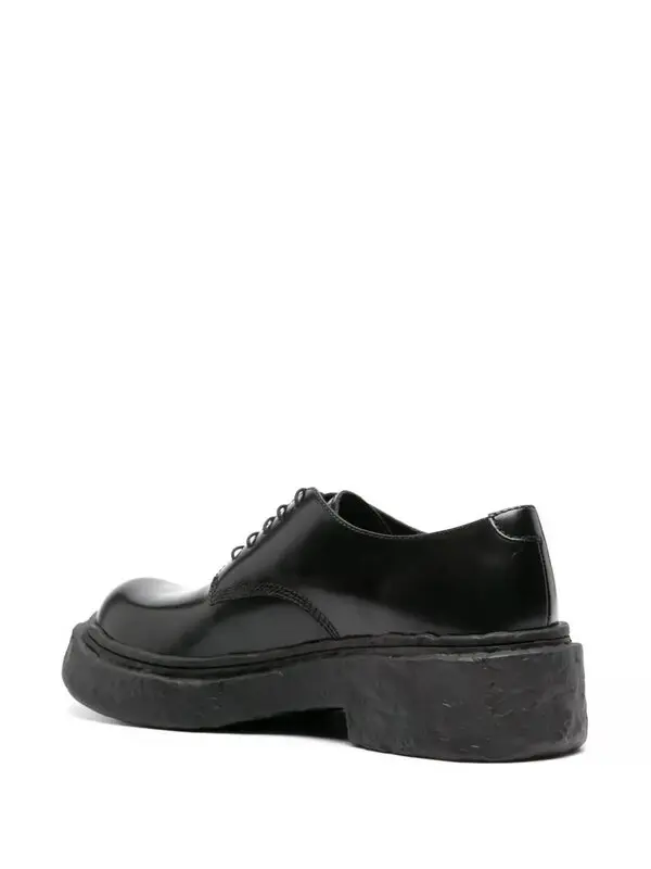 Camper Vámonos Leather Derby Shoes - Black