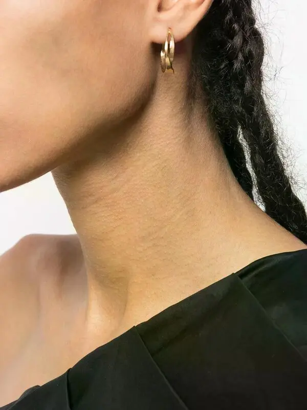WOUTERS & HENDRIX Small Wrap Hoop Earrings
