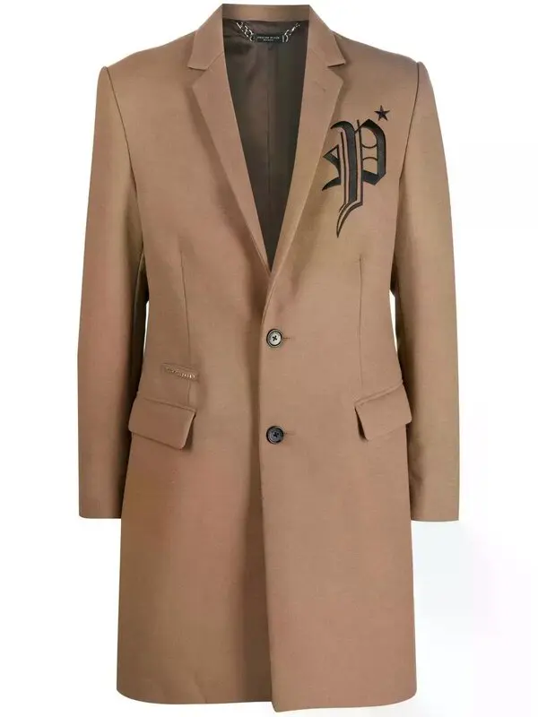 Philipp Plein Gothic Plein Single-breasted Coat