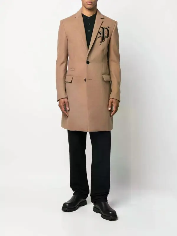 Philipp Plein Gothic Plein Single-breasted Coat