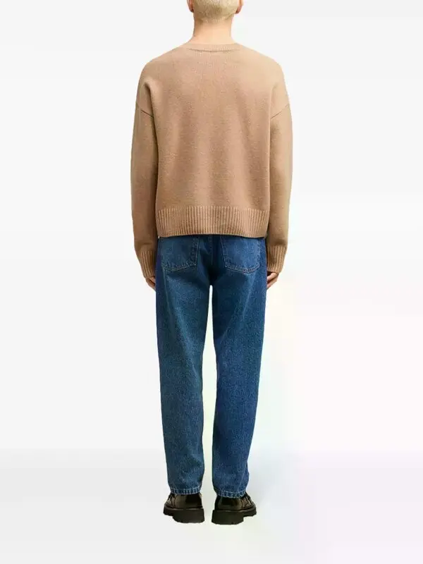 AMI Paris De Coeur V-neck Jumper