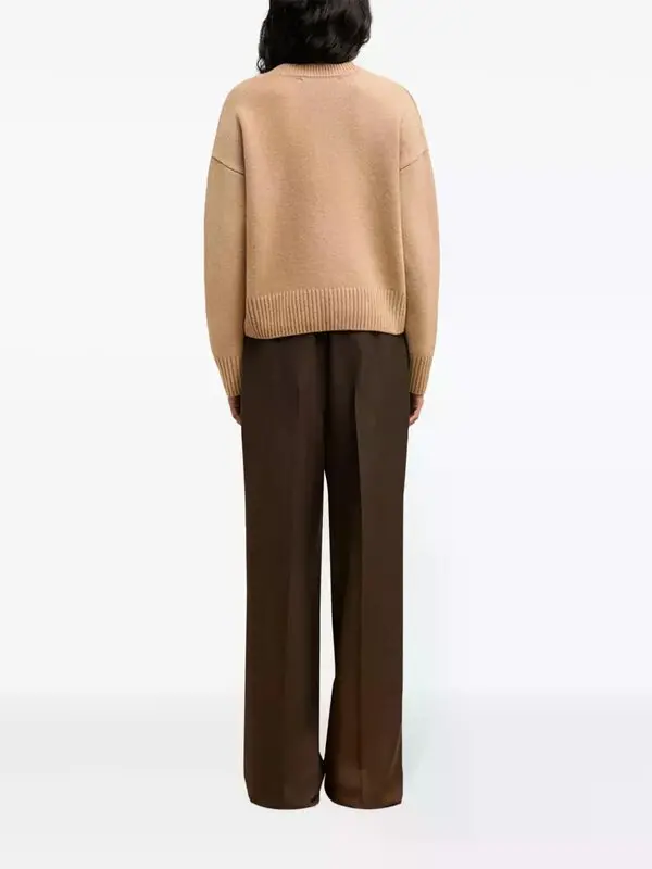 AMI Paris De Coeur V-neck Jumper