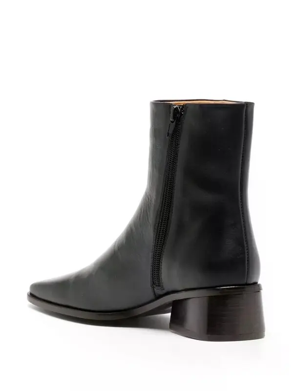 REJINA PYO Rise Leather Ankle Boots