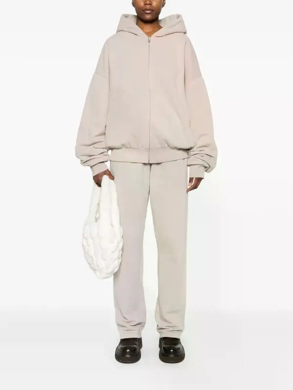 ENTIRE STUDIOS Thermal Zip-up Hoodie - Grey