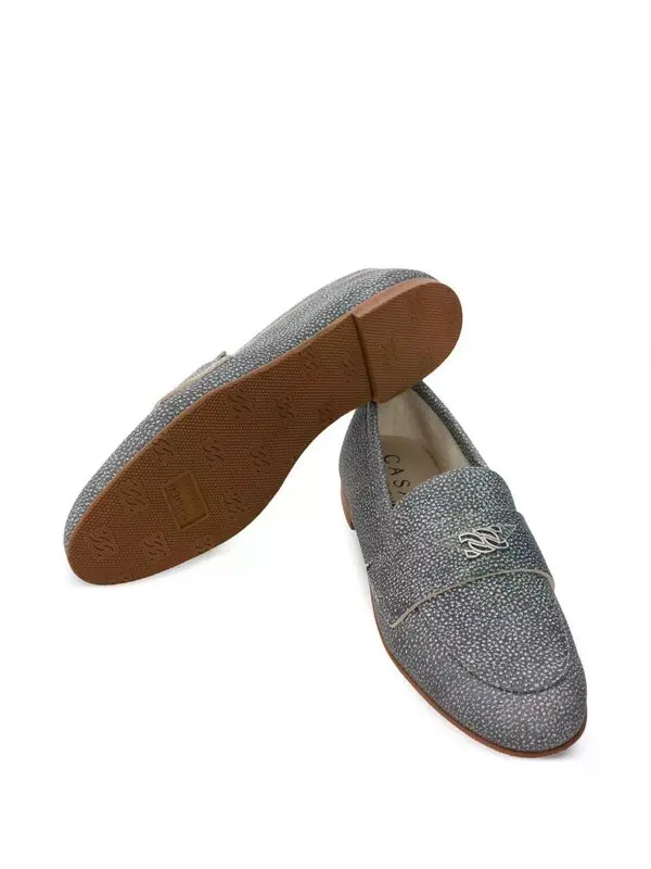 Casadei Leather Loafers