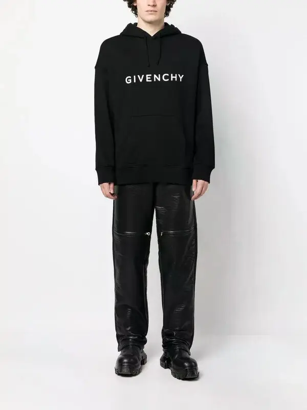 Givenchy Logo-print Drawstring Hoodie