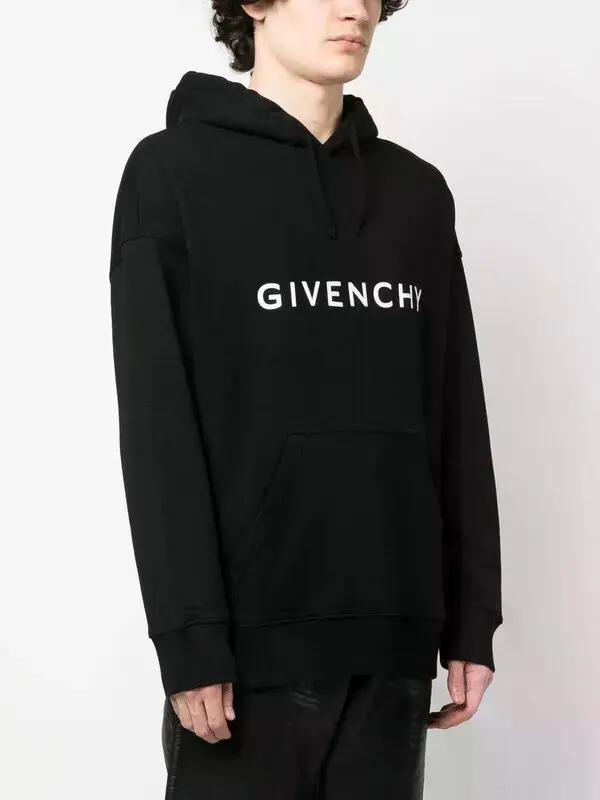 Givenchy Logo-print Drawstring Hoodie