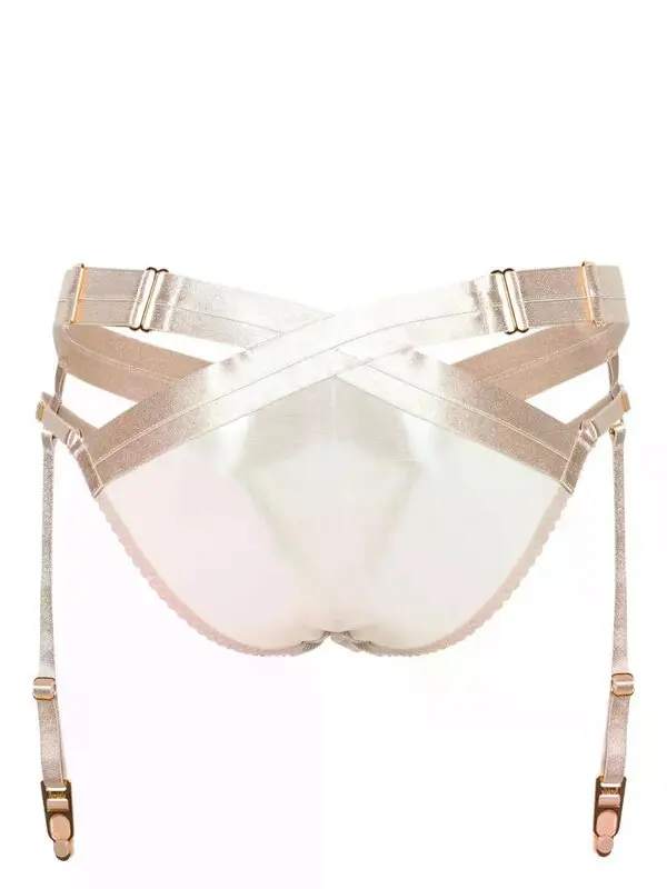 BORDELLE Tomoe Satin Harness Brief
