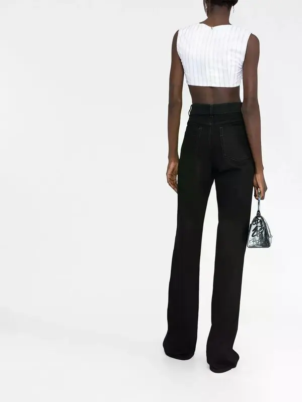 Attico Knot-detail Cropped Top