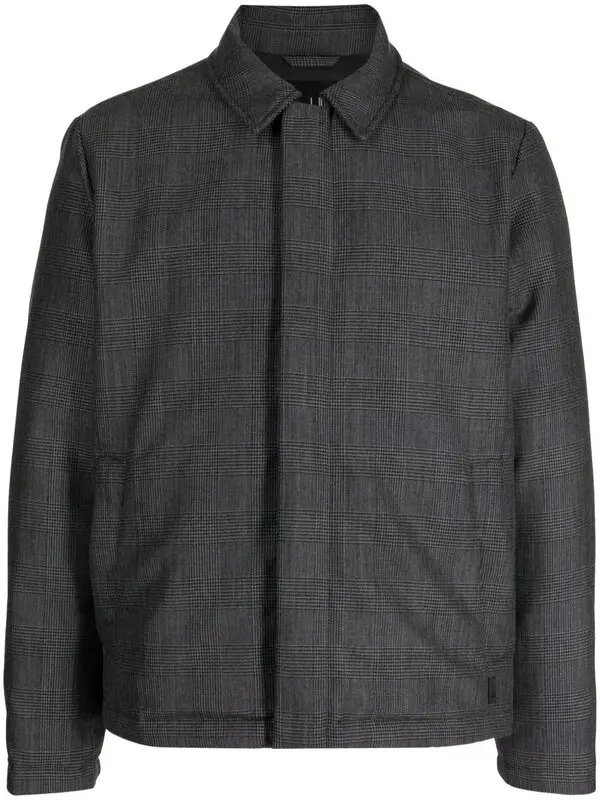 Dunhill Plaid-check Pattern Shirt Jacket