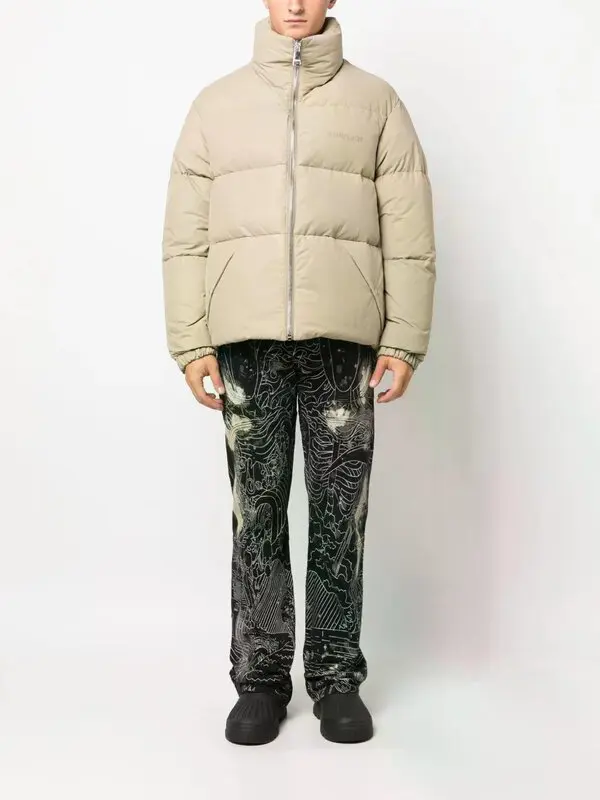 Khrisjoy Stitch-detail Puffer Jacket