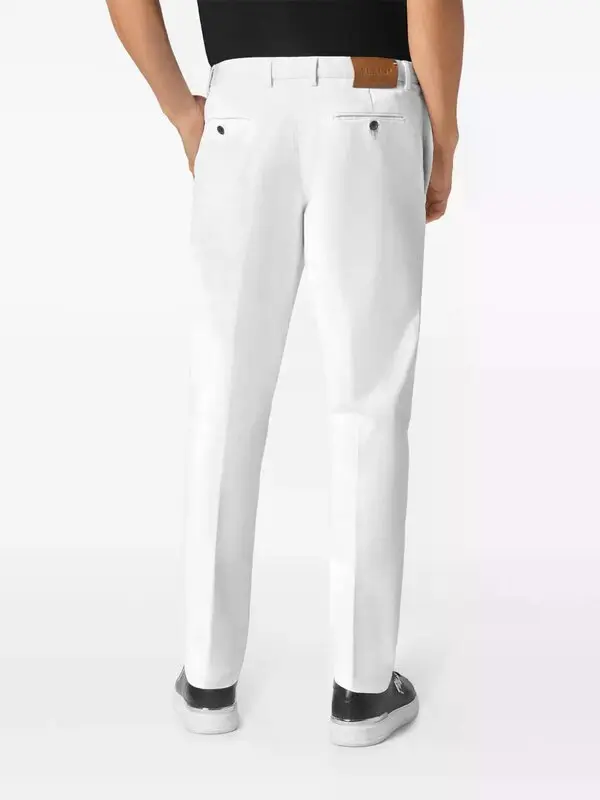 Philipp Plein Straight-leg Chinos - White