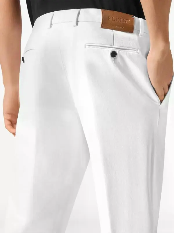 Philipp Plein Straight-leg Chinos - White