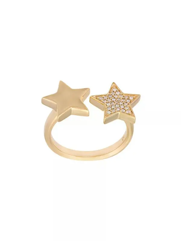 ALINKA Stasia Double Star Diamond Ring - Metallic
