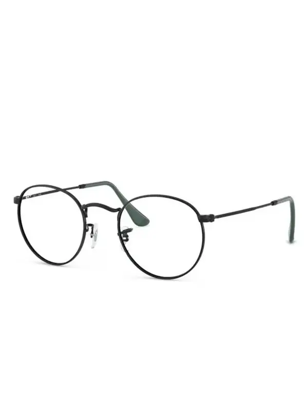 Ray-ban Round-frame Glasses - Black