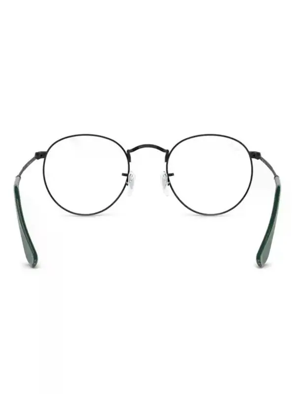 Ray-ban Round-frame Glasses - Black