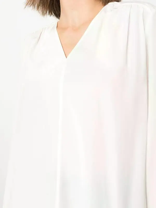 JOSEPH V-neck Silk Blouse