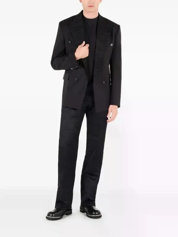 Roberto Cavalli Pleat-detail Blazer