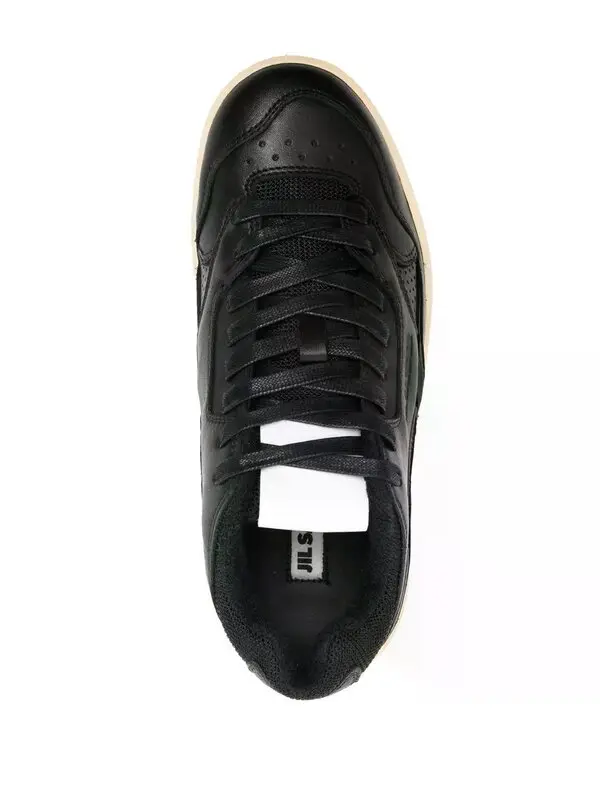 JIL SANDER Basket Low-top Sneakers - Black