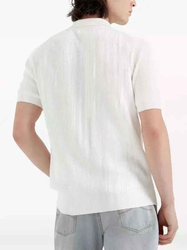 Brunello Cucinelli Rib-knit Cotton T-shirt