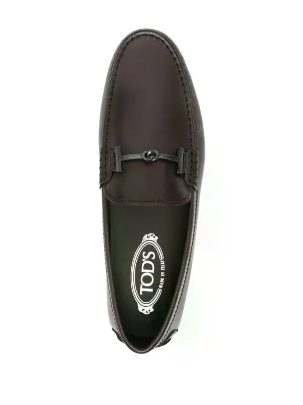 TOD'S T Ring City Gommino Loafers