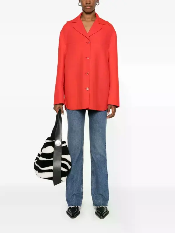 Ermanno Scervino Virgin Wool Coat