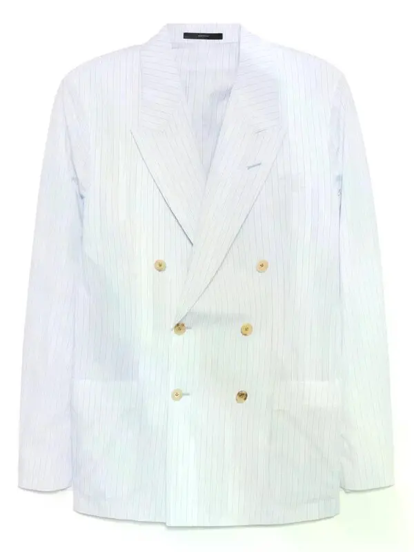 Paul Smith Striped Blazer - Blue