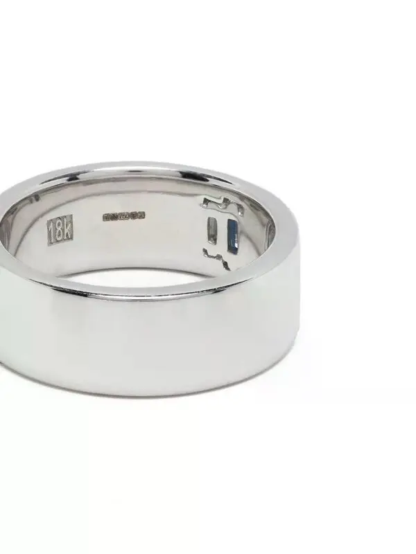 SUZANNE KALAN 18kt White Gold Diamond And Sapphire Ring