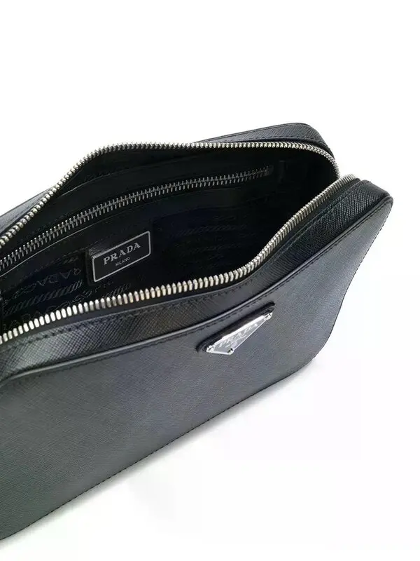 Prada Triangle-logo Clutch Bag