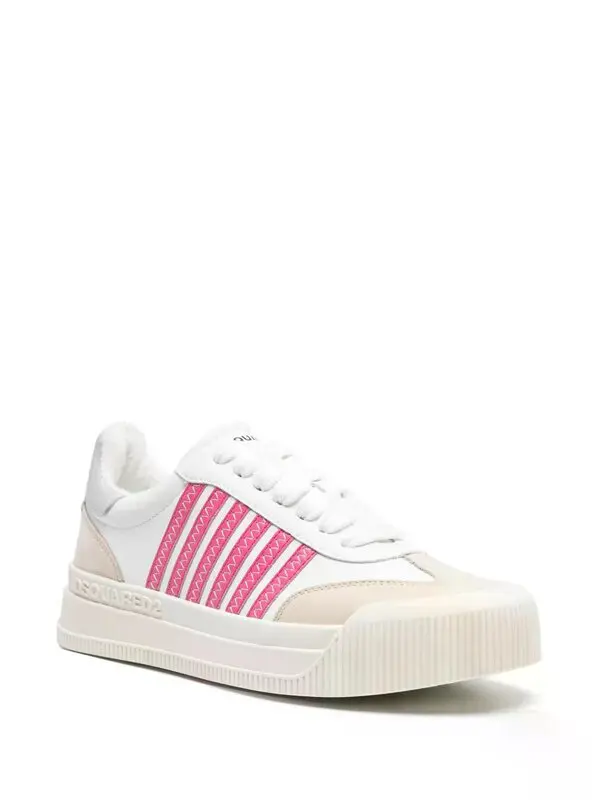 Dsquared2 Striped Lace-up Sneakers