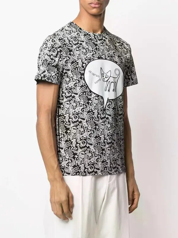 10 CORSO COMO Graphic Print Short-sleeved T-shirt
