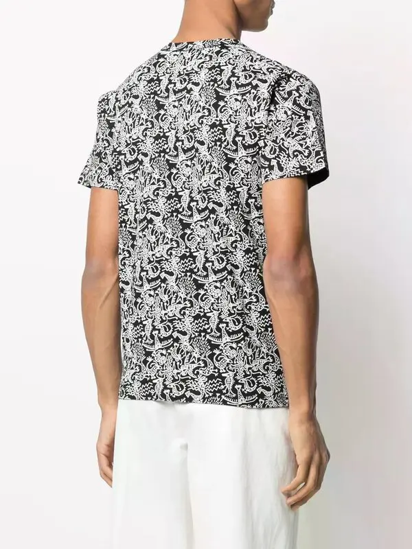 10 CORSO COMO Graphic Print Short-sleeved T-shirt