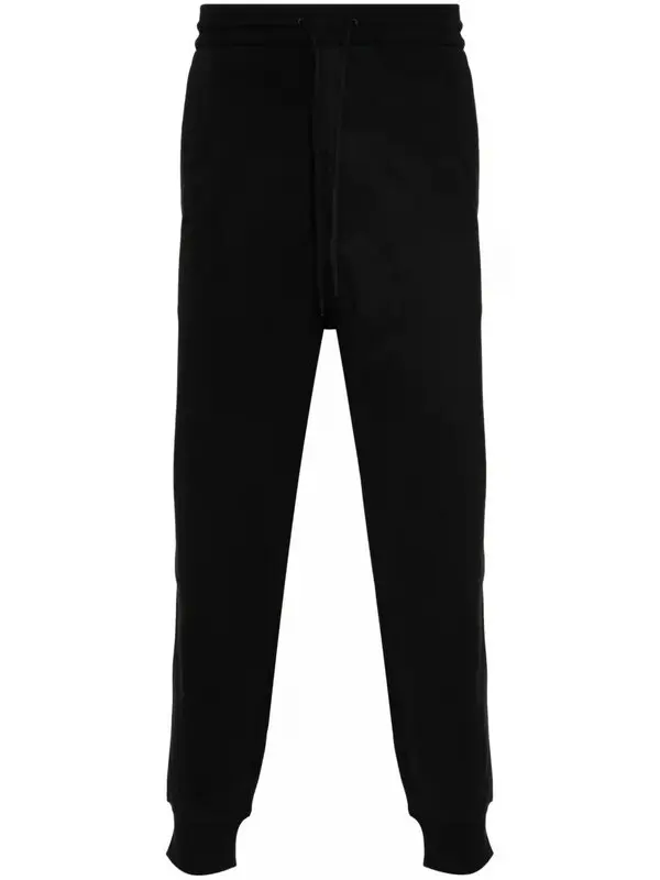 Y3 Logo-printed Jersey Trousers