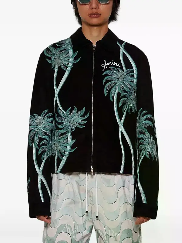 Amiri Palm Shirt Jacket